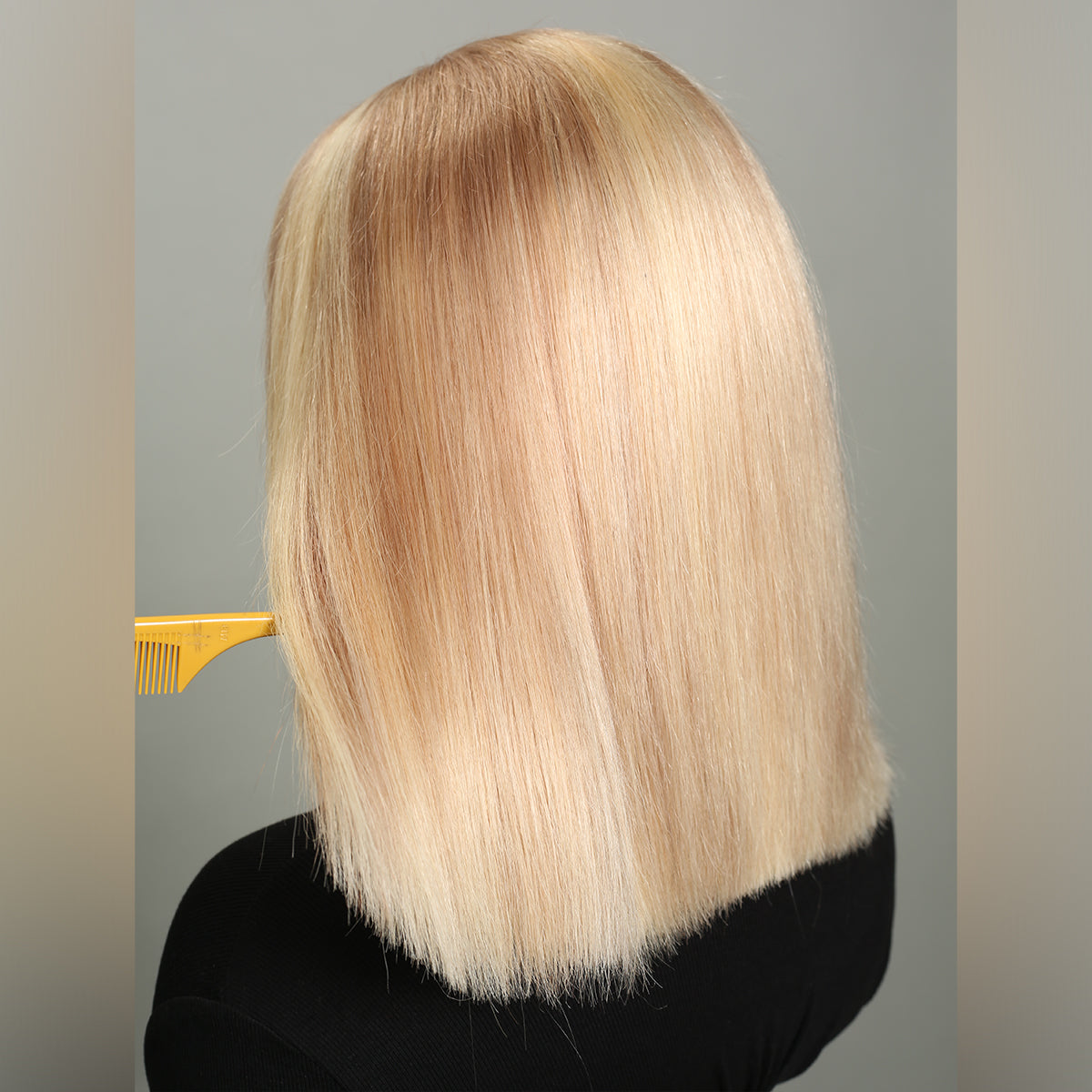Superlook 12inch Glueless Wear Go Wigs P10/613 Straight Pre-Cut HD Lac ...
